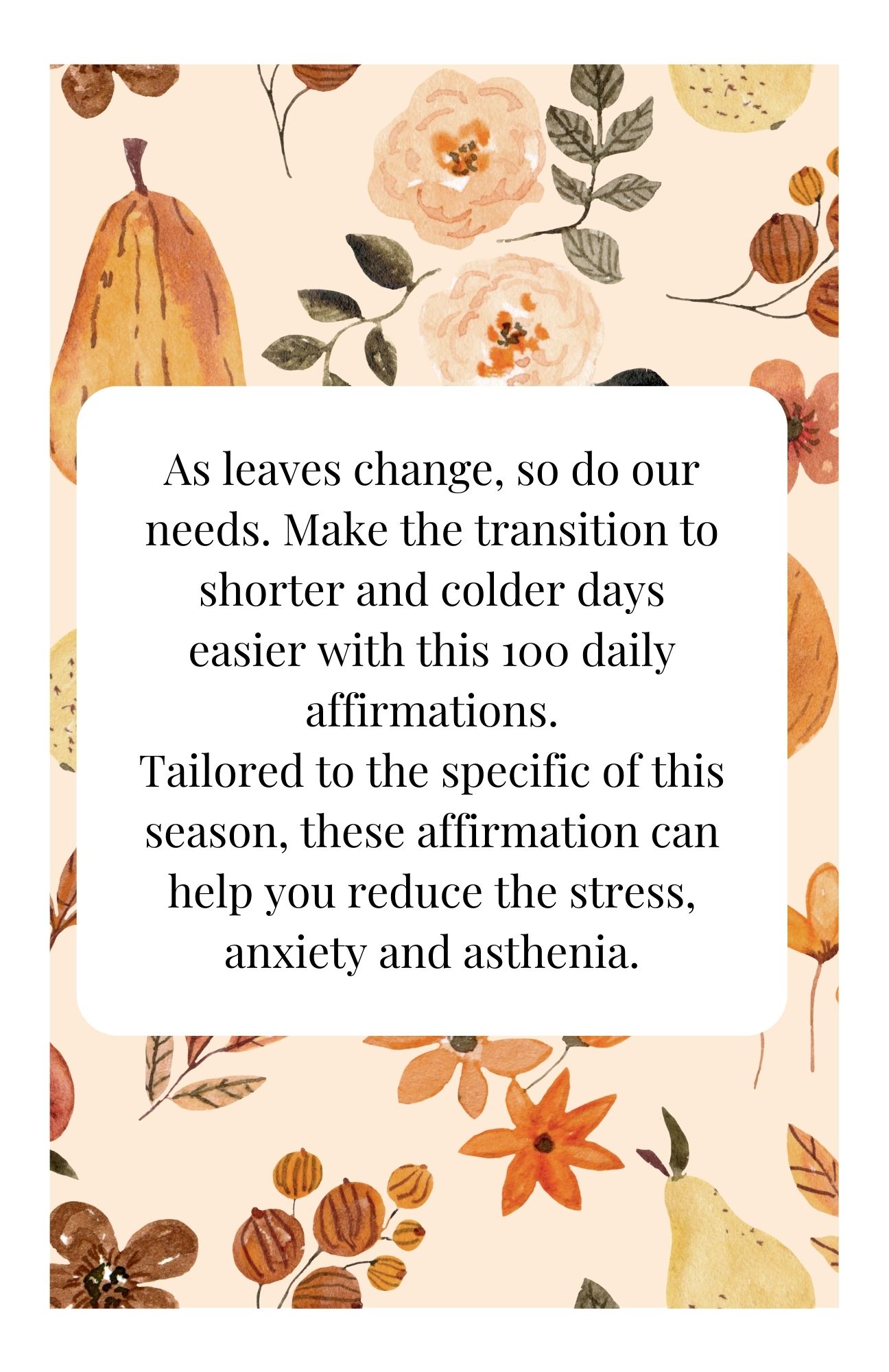 Celebrate Autumn’s Embrace: 25 Powerful Fall Affirmations for Renewed ...